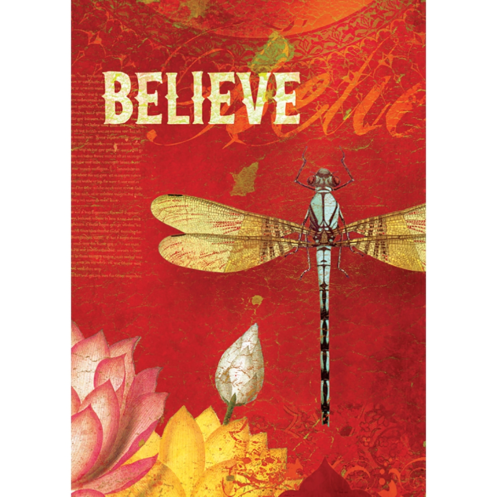 Postkort- Believe Tree Free All Occasions Greeting Card - Mystic Dreamer AS